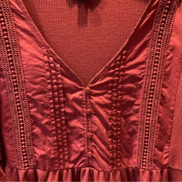 Zac & Rachel | Tops | Zac Rachel Rust Colored Top S | Poshmark
